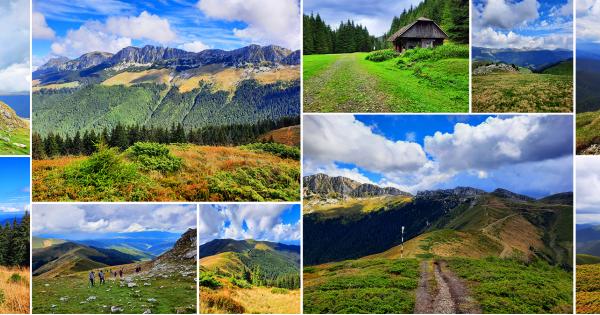 Bucegii mereu spectaculoși! Pe Vf. Bucșa și printre Strungile Mari și ...